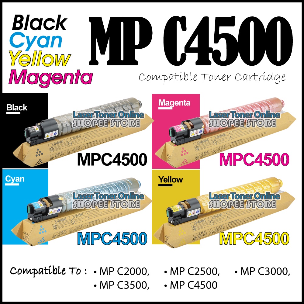 Compatible to Ricoh MP C4500 MPC4500 C3500 MPC3500 4500 3500 laser ...