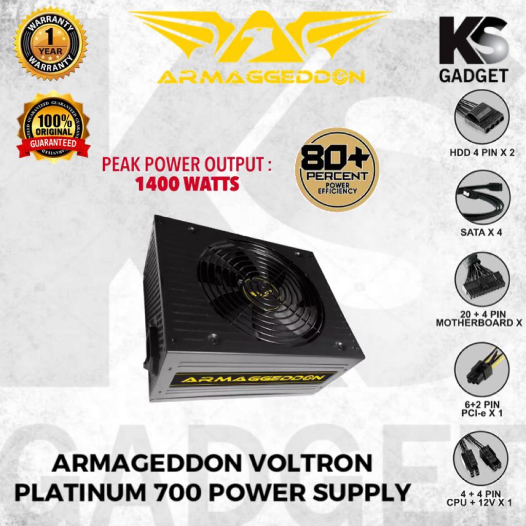 [Ready Stock]Armaggeddon Voltron Bronze/Voltron Gold Power Supply/Voltron Platinum Power Supply ...