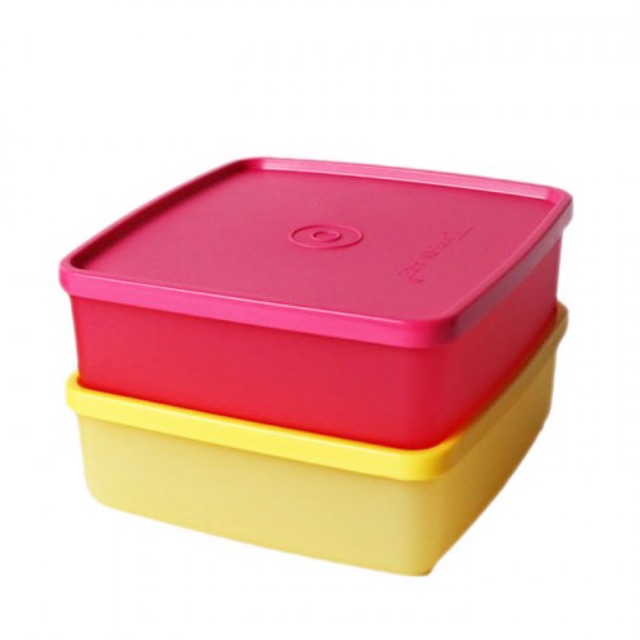 TUPPERWARE LARGE SQUARE AWAY (1) 620ml | Shopee Malaysia