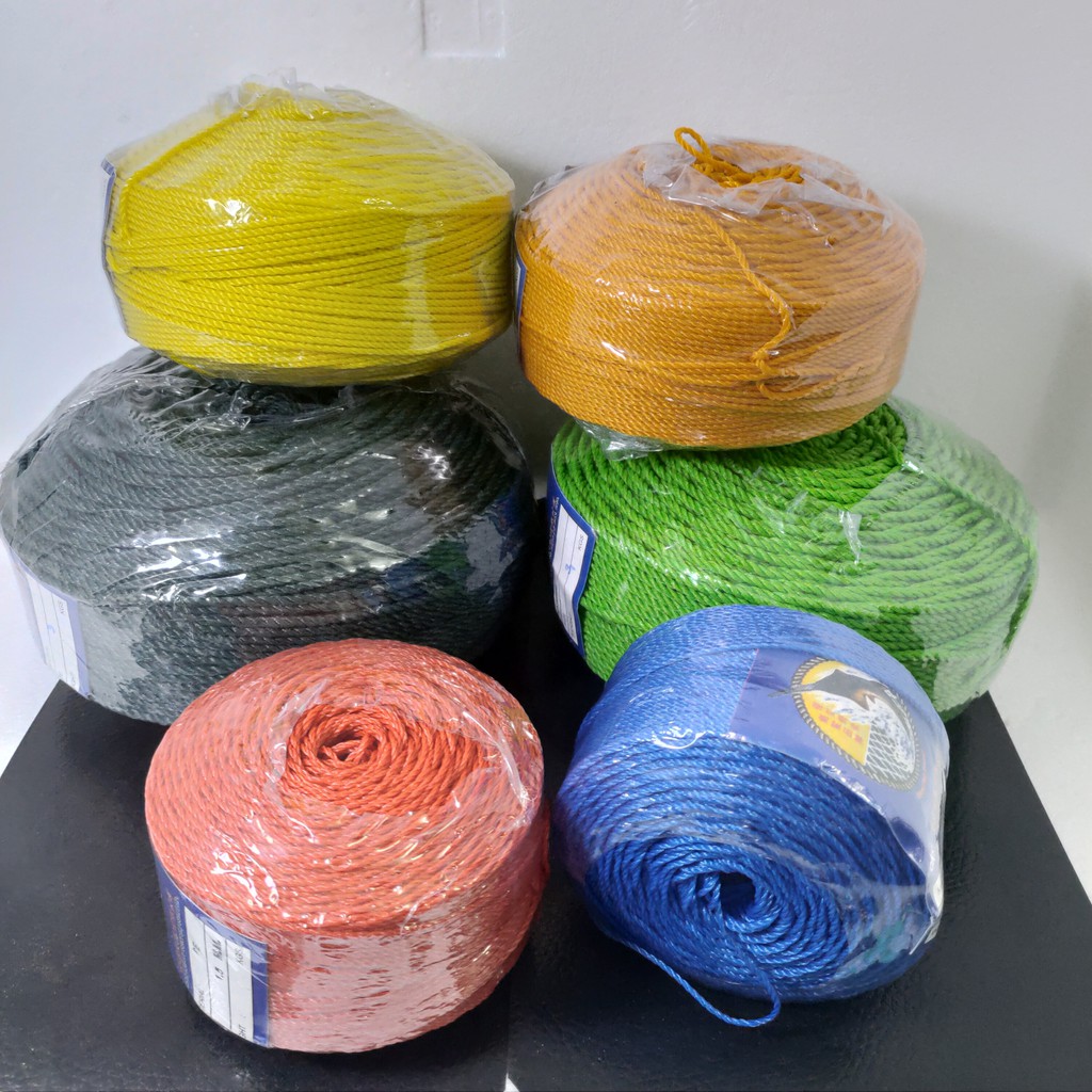 TALI PE / PE ROPE / TALI JARING PUKAT #1.5MM/2MM/2.5MM/3MM | Shopee ...