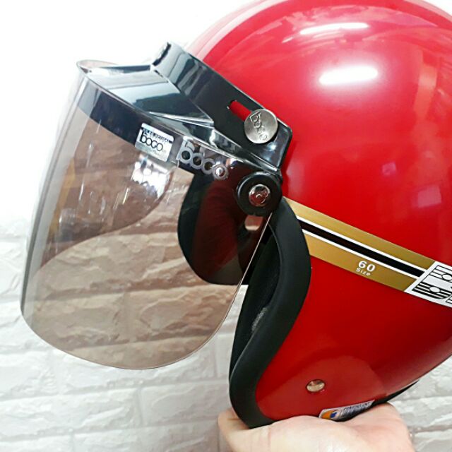 VISOR BOGO ORIGINAL 3 BUTTON HELMET CERMIN VISOR BOGO ORI 3 BUTANG TOPI ...