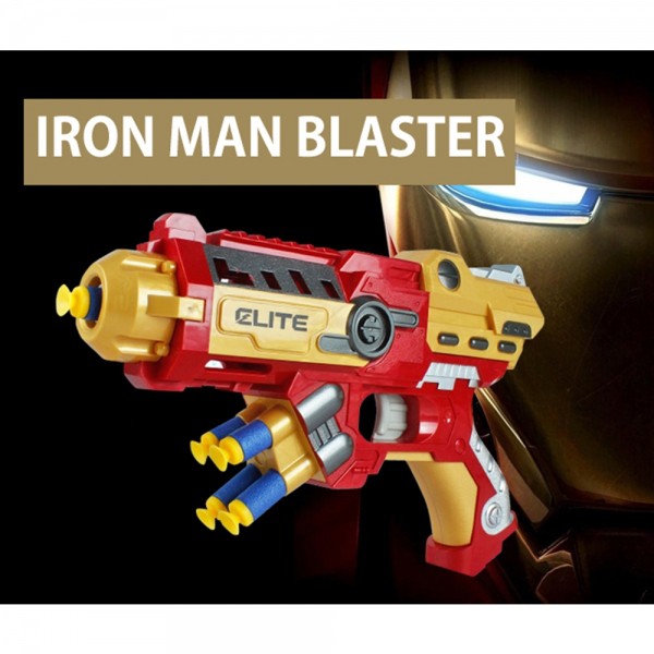 Toy Gun Soft Bullet Blaster Avengers with Soft Bullet Iron man | New PGMall