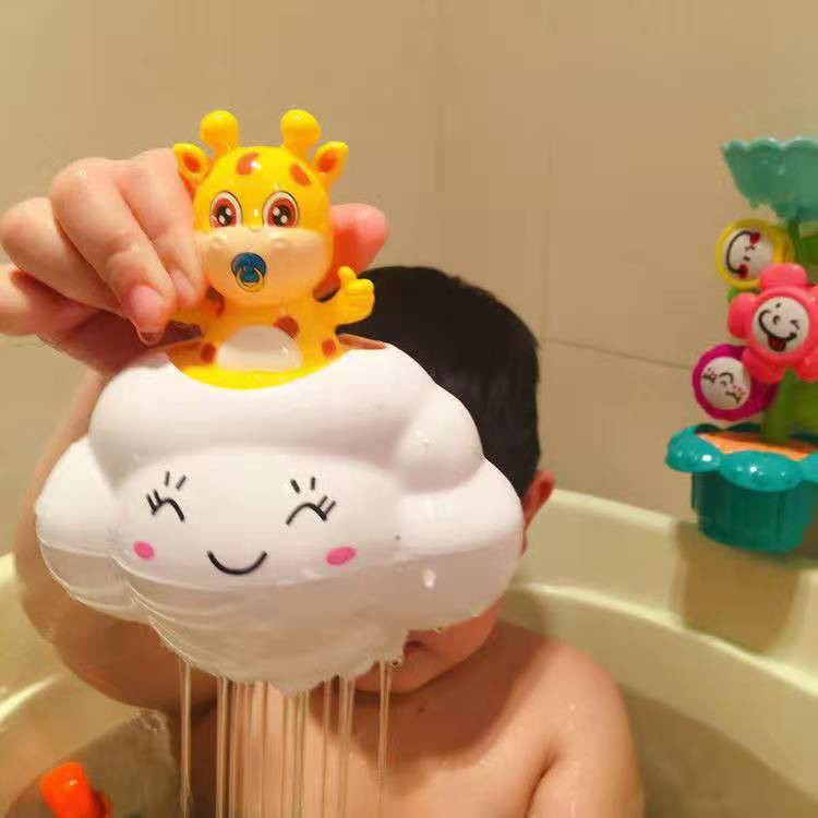 bath toy baby toys newborn kids Bath Shower Toys Rain Cloud Kids Bath ...