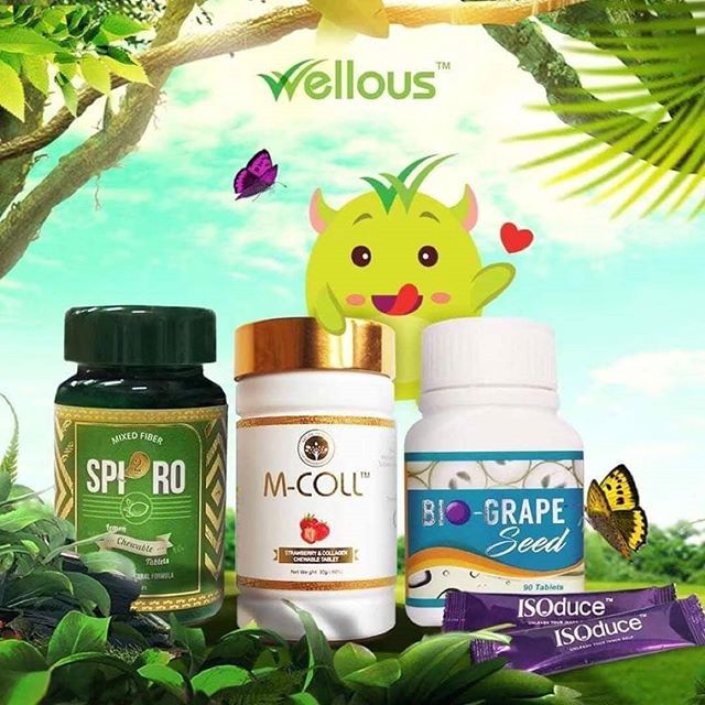 unbox wellous bio-grape mcoll spiro isoduce ginseng | Shopee Malaysia