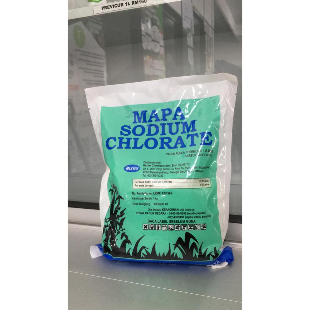 HERBICIDE/RACUN RUMPUT/SODIUM CHLORATE - 1KG | Shopee Malaysia