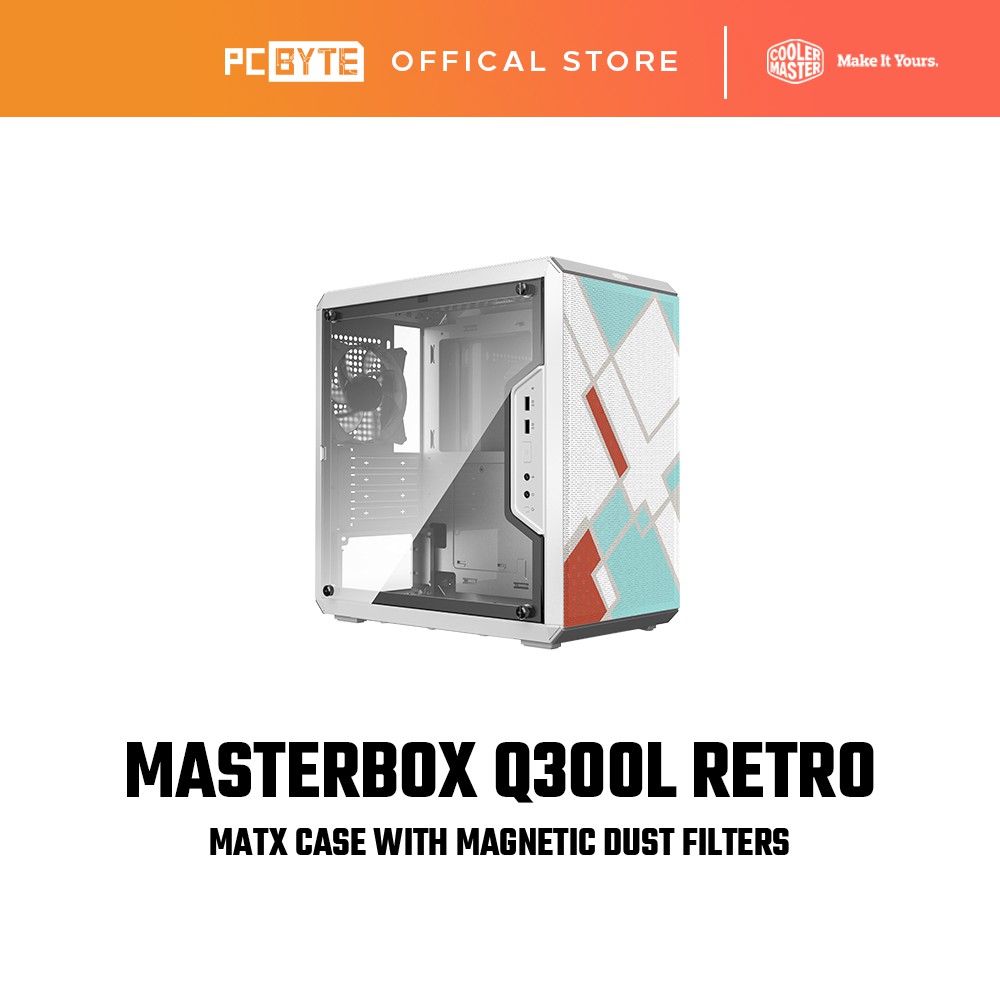 Cooler Master MasterBox Q300L Retro Micro ATX Case | Shopee Malaysia
