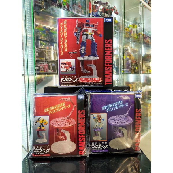 TAKARA TOMY Transformers Tenseg Base Optimus Prime Set / Decepticon ...