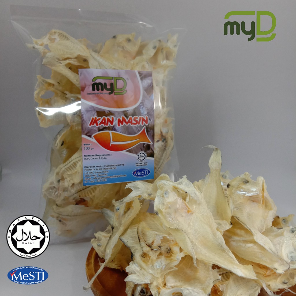 Ikan Masin - 100gm (Brand : MyD) | Shopee Malaysia