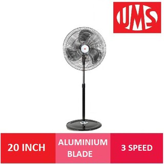 UMS 20-Inches Industrial Stand Fan UCF-20S Aluminium Blades ( KIPAS ...