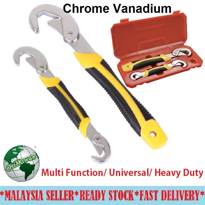 Multi Functional Quick Snap and Grip Universal Wrench Spanner 9 - 32 mm ...
