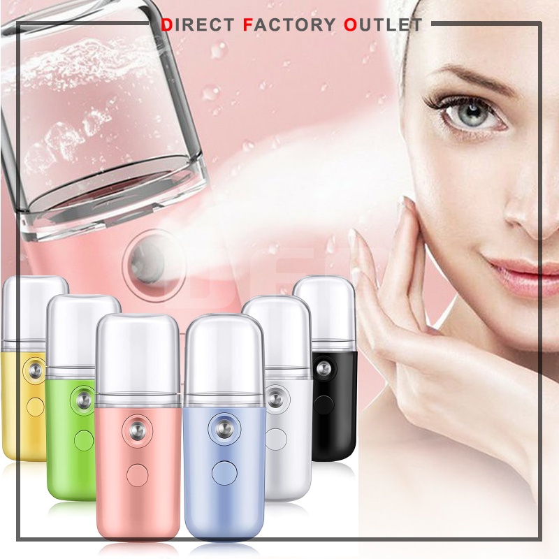 DFO Portable Sanitizer Spray Machine Nano Mist Spray Gun Facial Steamer ...