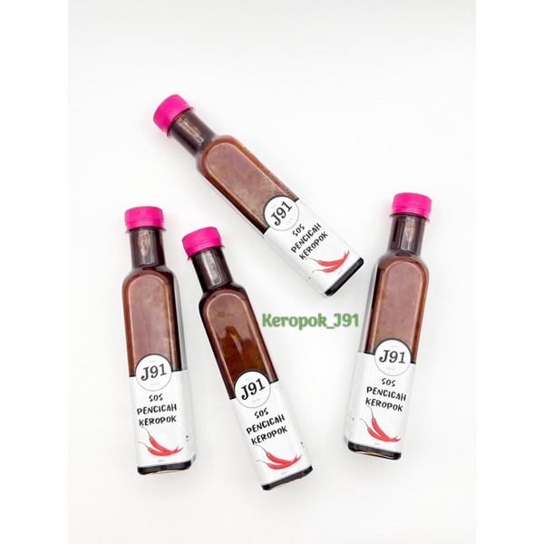 SOS PENCICAH KEROPOK Sos Keropok Sos Perbagai Sos Sedap | Shopee Malaysia