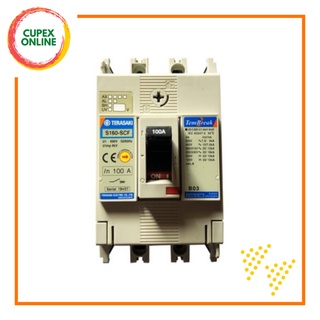 TERASAKI S160-SCF MCCB 3P 25kA 15A/20A/30A/40A/50A/60A/100A/125A(cupex) | Shopee Malaysia
