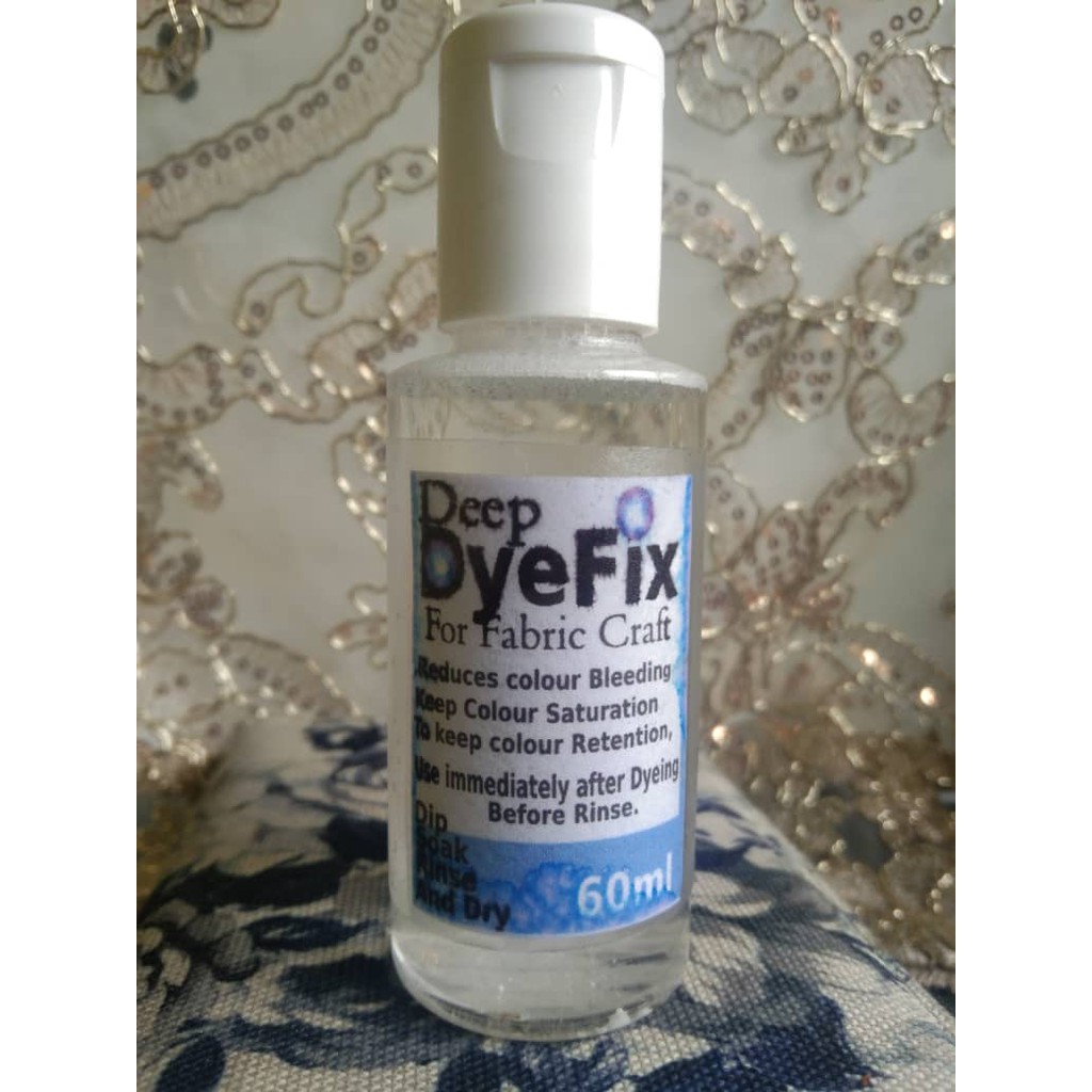 Pengekal Warna: 60ML/Deep Dyefix COLORSTAY, Pemati Warna, Fabric Dye ...