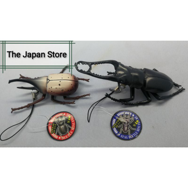 Mushiking Insect Toy Beetle & Stag Beetle Mini Figure | Shopee Malaysia