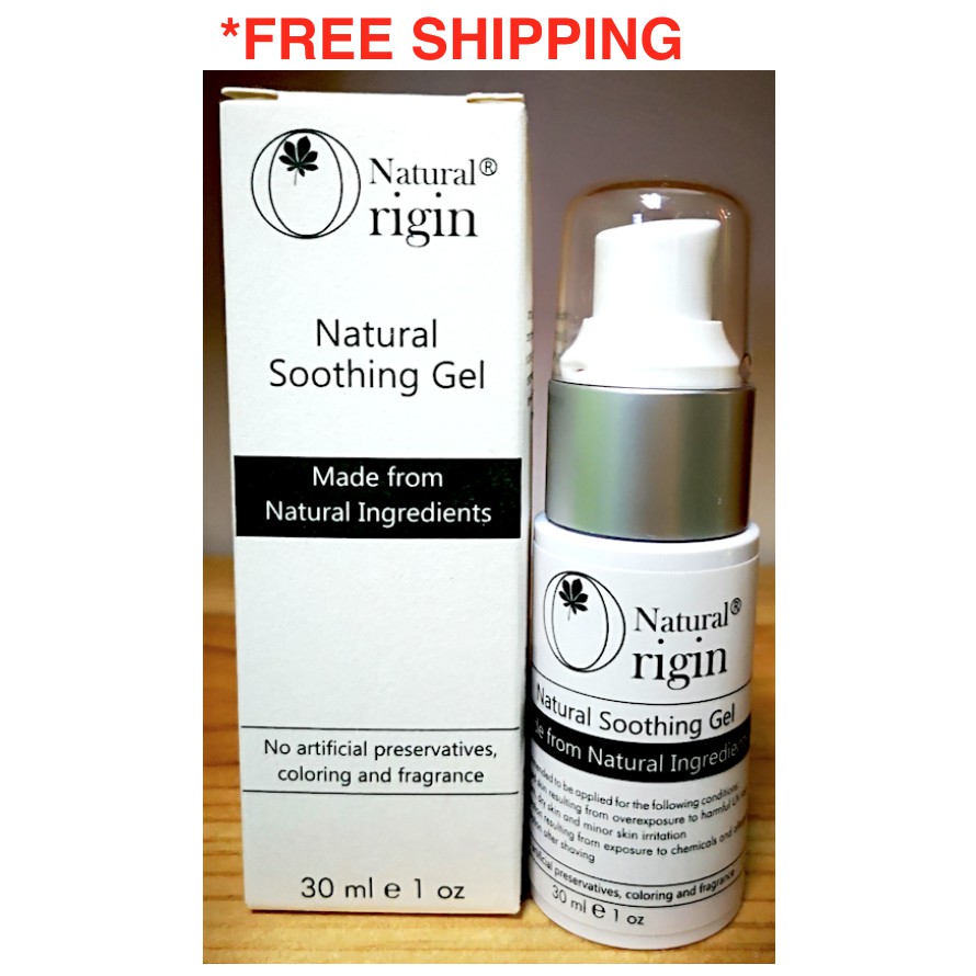 Natural Soothing Gel 30ml Soothes, Hydrates, Calms Sensitive Skin ...