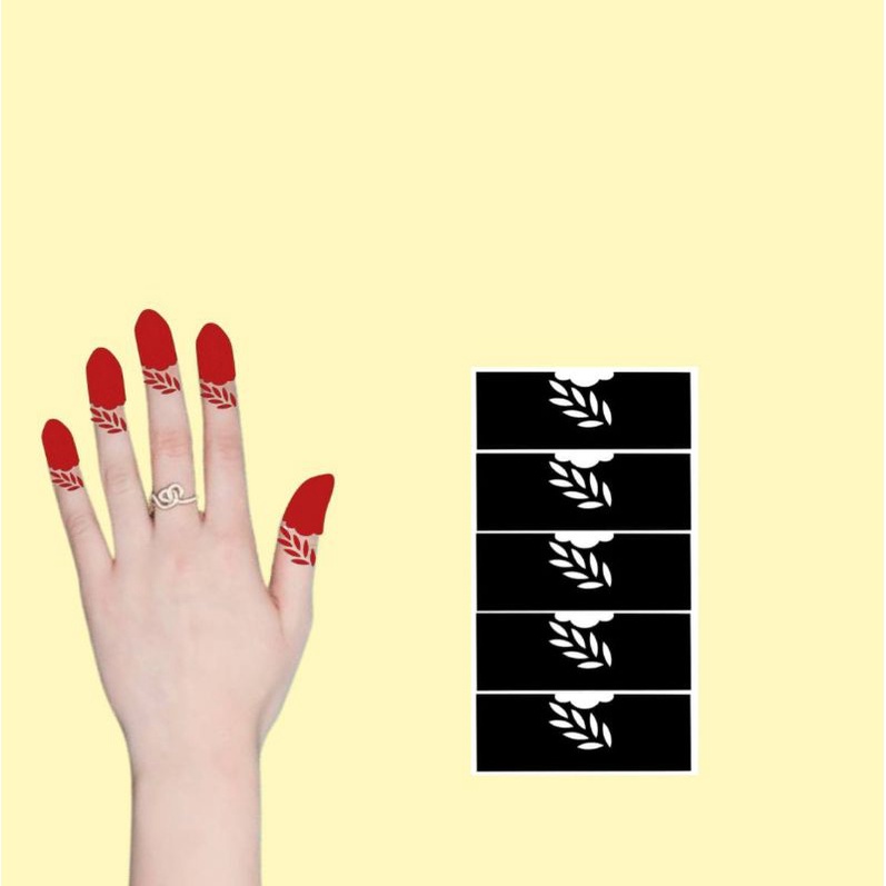 STIKER HENNA INAI DIY | STICKER INAI PAKAI SENDIRI | STIKER HENNA INAI ...