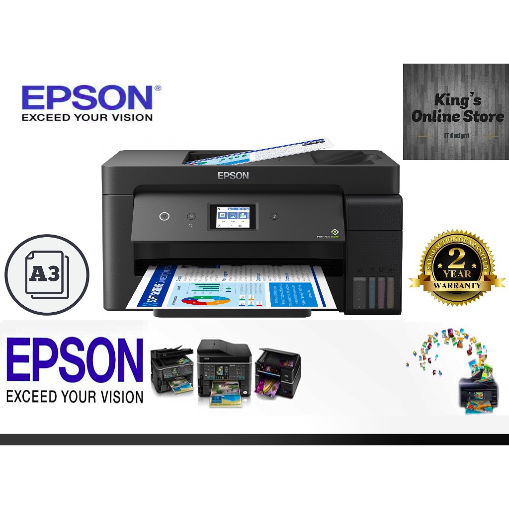 Epson l14150 ecotank a3+ wi-fi duplex wide-format all-in-one ink tank ...