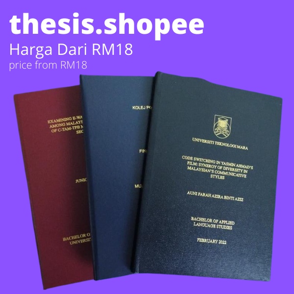 THESIS HARDCOVER FYP RM18 | Shopee Malaysia