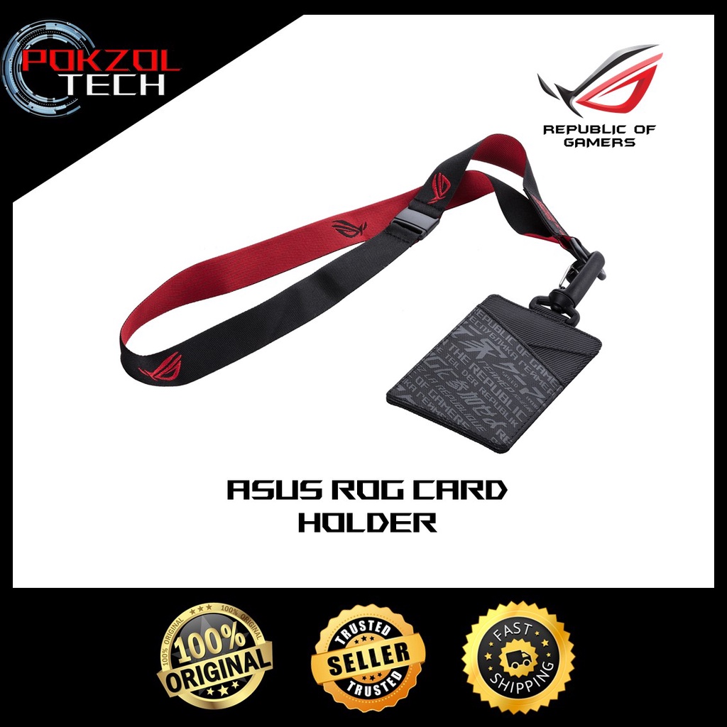 Asus ROG Card Holder (Ready Stock & Limited) | Shopee Malaysia