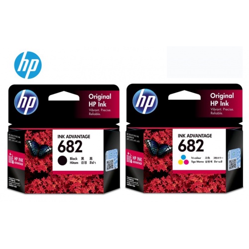 HP 682 Black & Tri-color Original Ink Advantage Cartridge - Malaysia ...