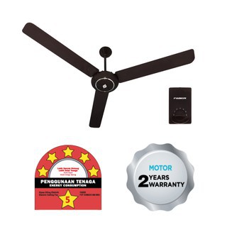 FCF COMODO 566/FCF COMODO 608 Faber Ceiling Fan 60" with 5-Speed ...