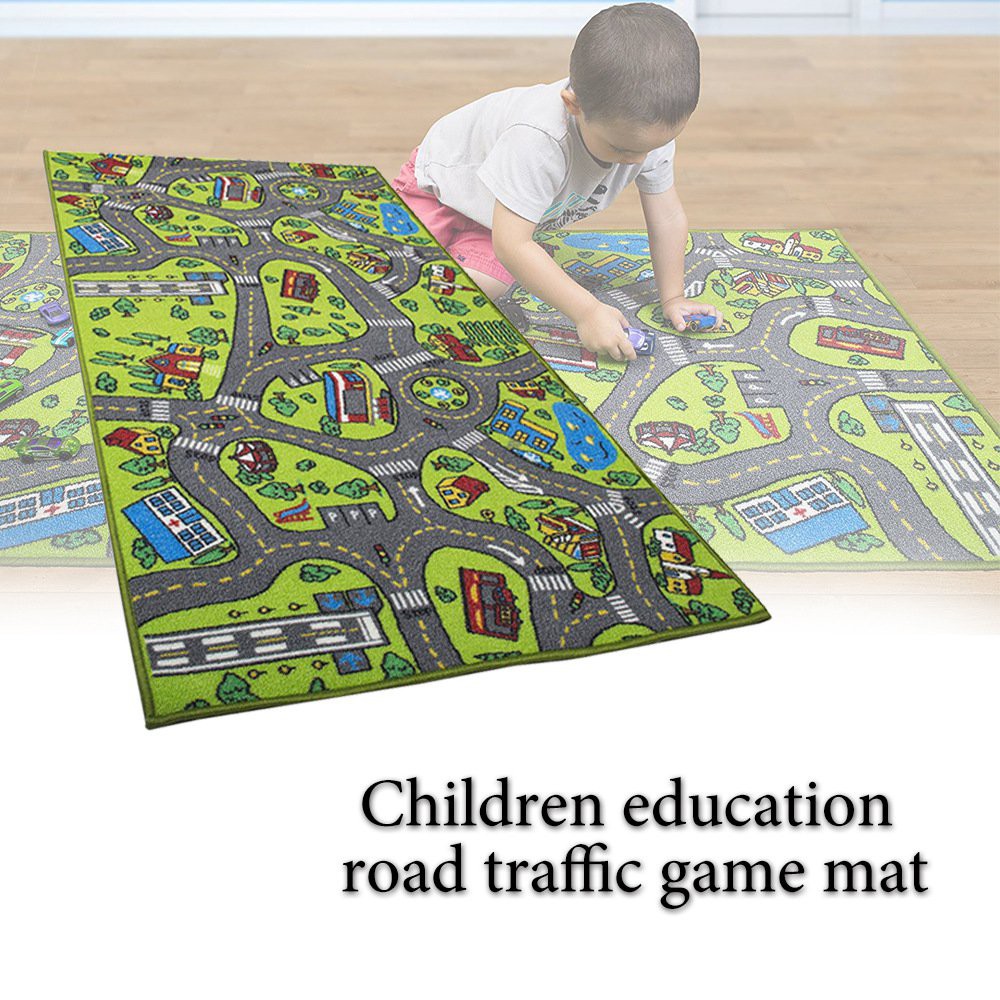 Baby playmat activity gyms playmats Car City Road Play Mat Children Mat ...