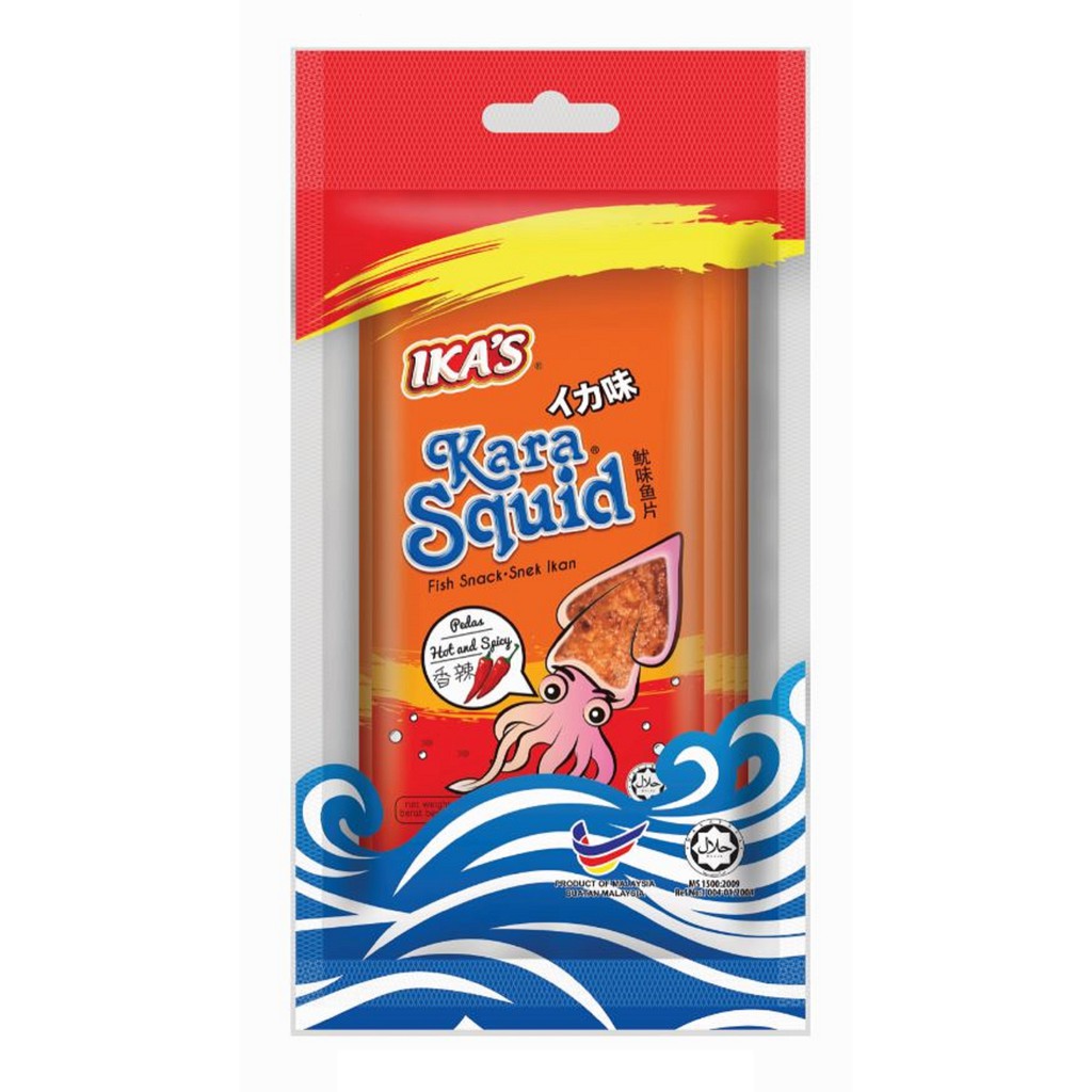 Ikas Karasquid Fish Snack Honey Flavour 5 Packs X 5g | Lazada