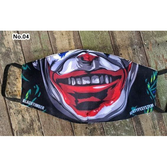 FM04 BT JOKER MOUTH SUICIDE SQUAD MOVIE EDITION BLACK TIMBER HIGH ...