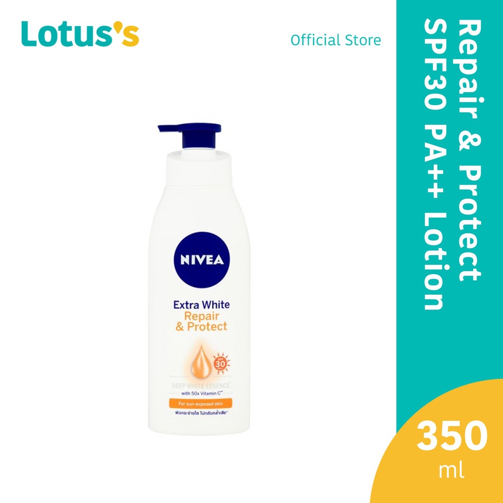 Nivea Extra White Repair And Protect Spf30 Pa Body Lotion 350ml