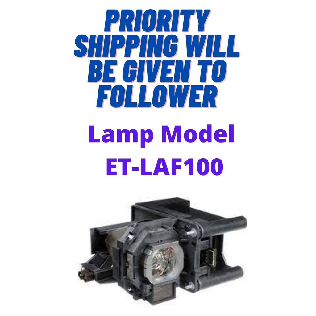 Projector Panasonic Lamp Original Model ET-LAF100 With Free Delivery; 6 ...