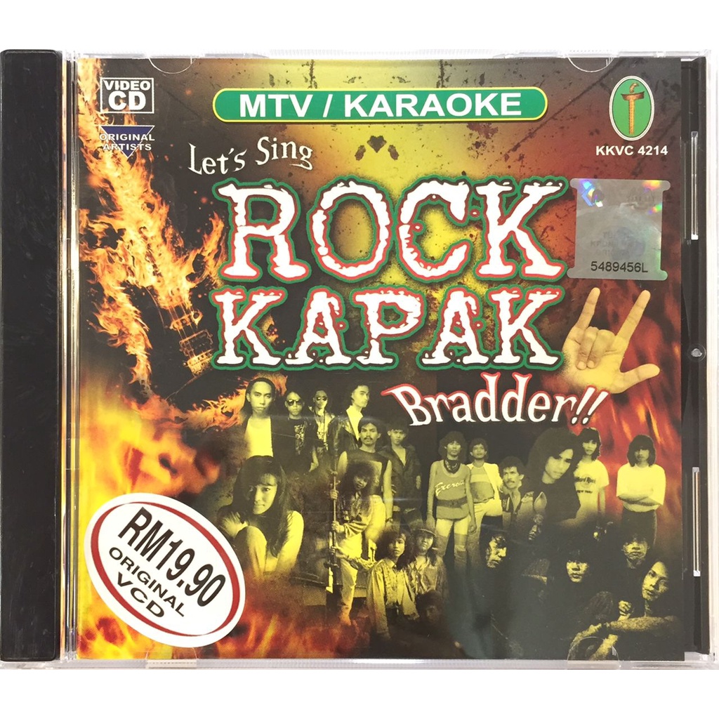 Rock Kapak Bradder (MTV KARAOKE VCD) | Shopee Malaysia
