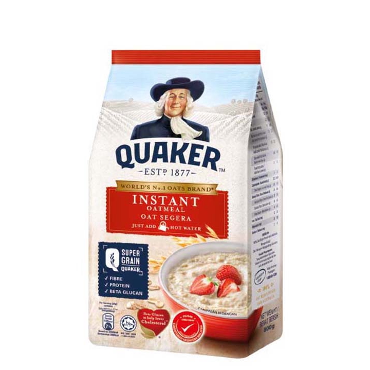 Quaker Instant Oatmeal (800g) | Shopee Malaysia
