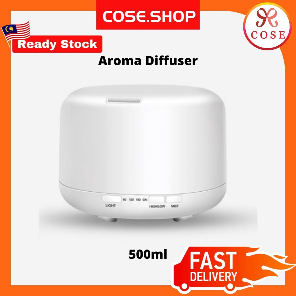 COSE Ultrasonic Diffuser Air Humidifier MUJI 500ML Aroma Diffuser For ...