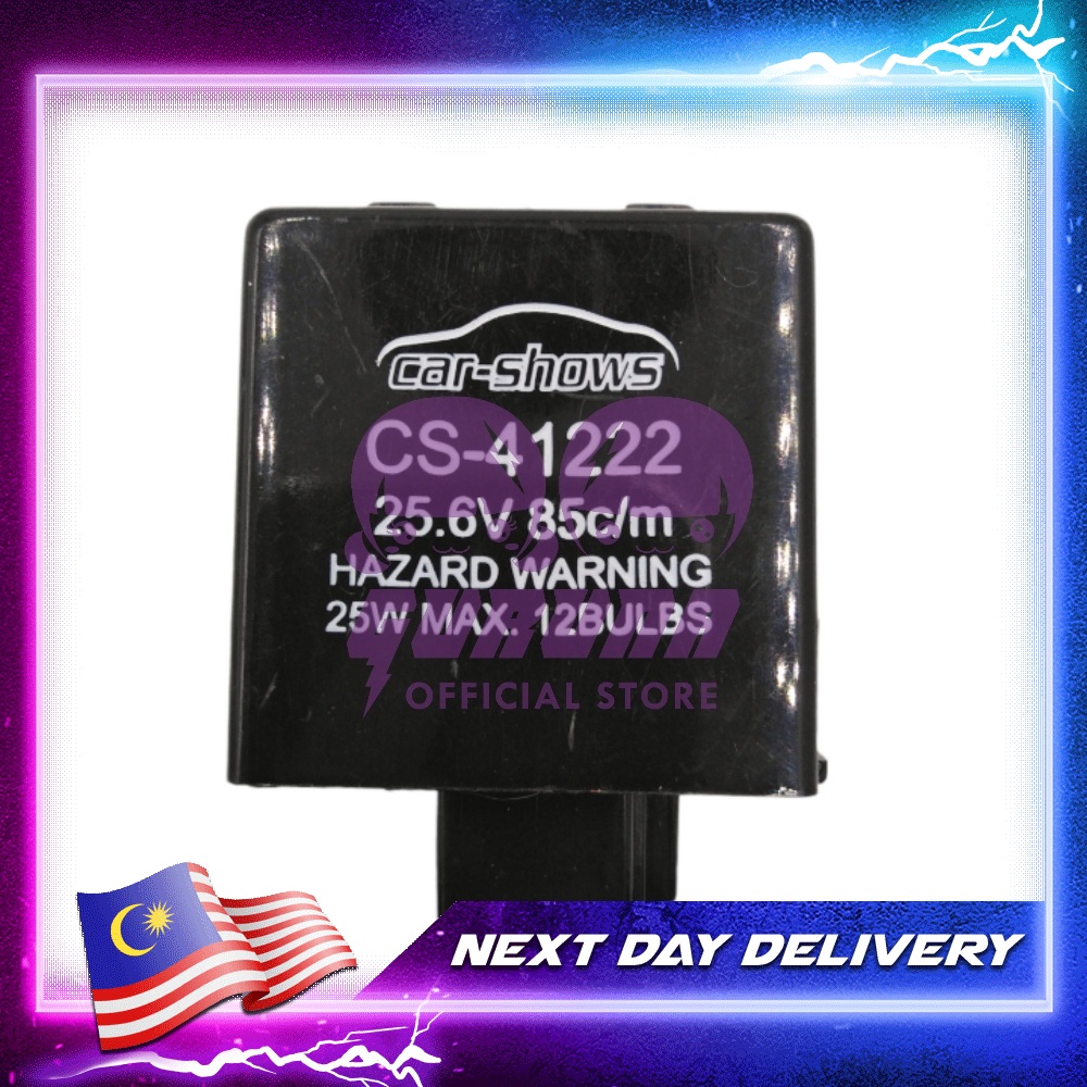 Universal Signal Relay Flasher Unit for Isuzu 24V 3Pin | Shopee Malaysia