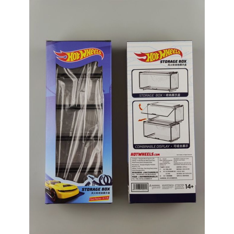 Original Hot Wheels Container Display Storage Box Toy Car Diecast ...
