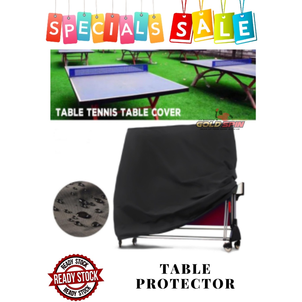TABLE TENNIS COVER WATERPROOF PING PONG TARP FOR INDOOR OUTDOOR ALL ...