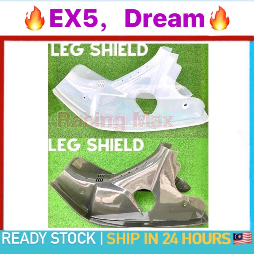 Honda EX5 / EX5 Dream Leg Shield Kepak Sayap Kepok Transparent Clear ...