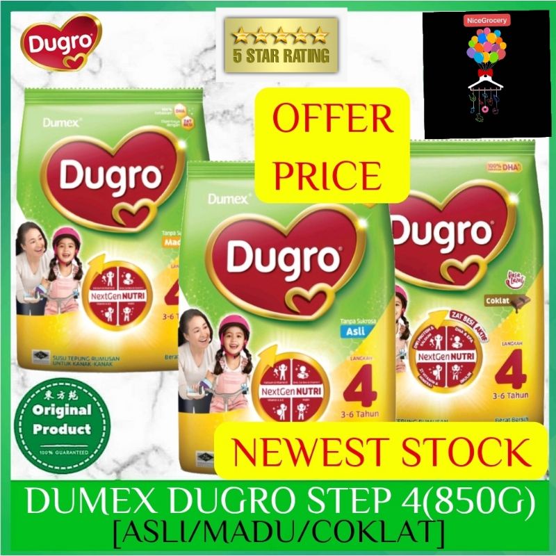 Dugro Step 4 850g (Asli/Madu/Coklat) | Shopee Malaysia