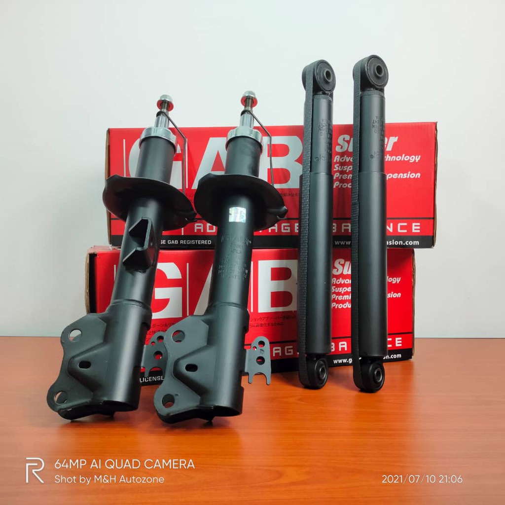 GAB ABSORBER PERODUA MYVI 2018' D20N ABSORBER FRONT / REAR (1 PAIR = 2 ...