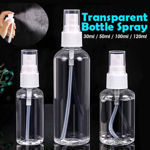 DC Botol Sembur Plastik Lutsinar Plastic Spray Bottle Transparent Empty ...