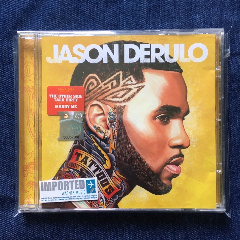 Jason Derulo - Tattoos CD (IMPORTED MADE IN EU) | Shopee Malaysia
