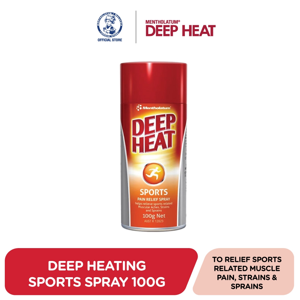 Deep Heat Sports Spray (100g) | Shopee Malaysia
