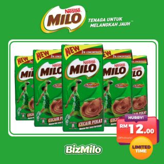 MILO Pekat 1L / Milo Tripple Concentrate / Pati Milo MILO Liquid Triple ...