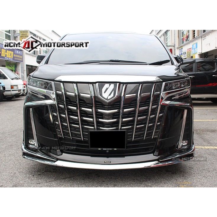 Toyota alphard 2018 anh30 front skirt bodykit | Shopee Malaysia