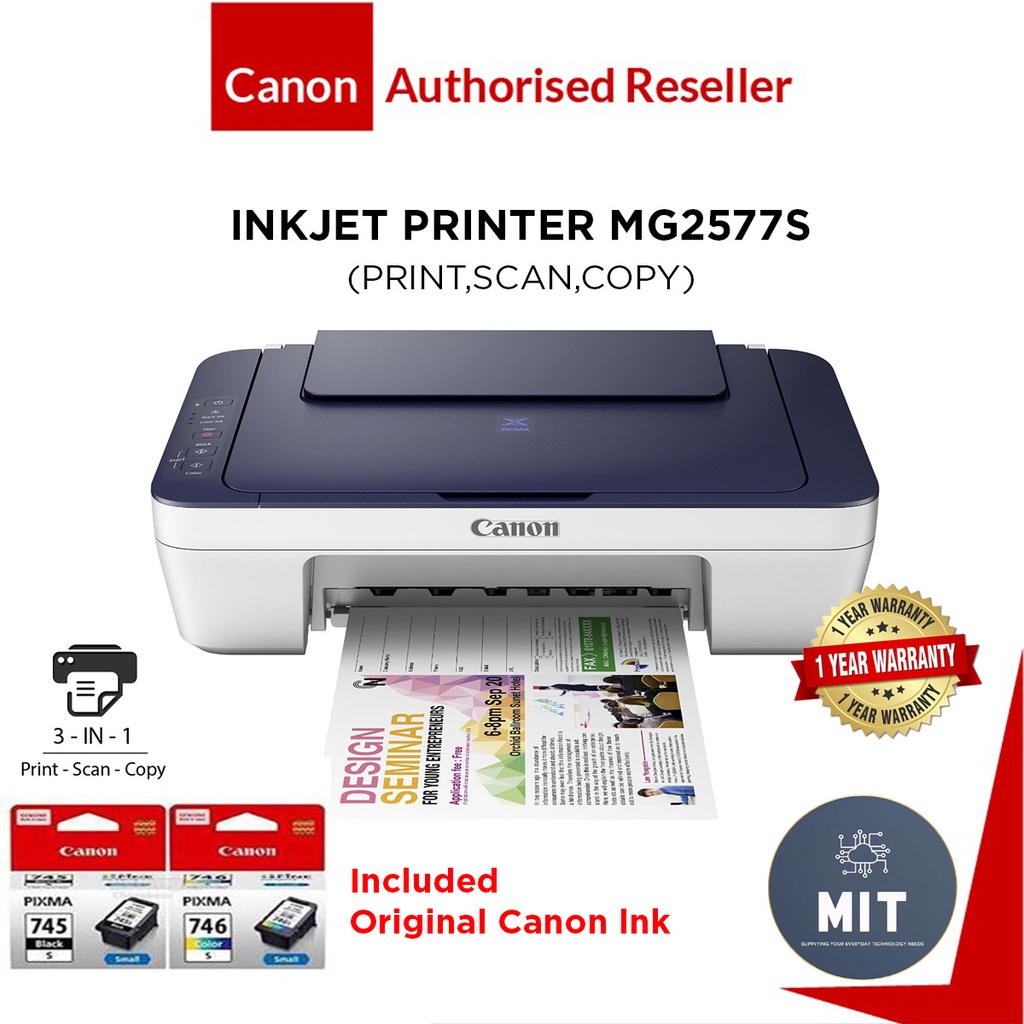 Canon Printer MG2570S/MG2577S | Shopee Malaysia