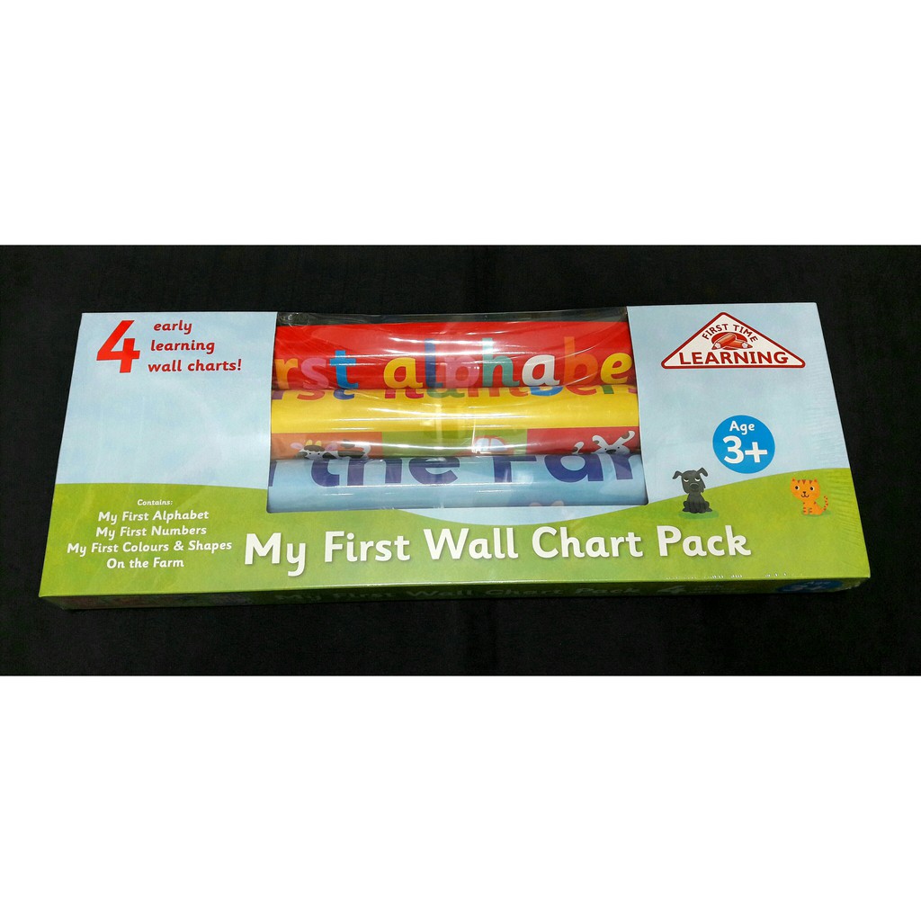Early Learning Wall Chart Pack | Shopee Malaysia