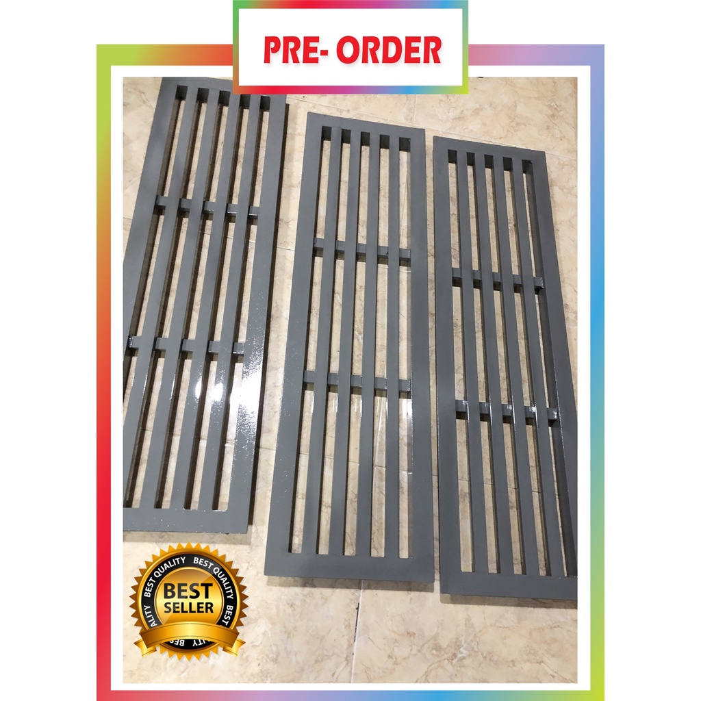 💥Penutup Longkang Besi Kukuh TYPE 2 GREY💥| HEAVY DUTY METAL DRAIN COVER ...