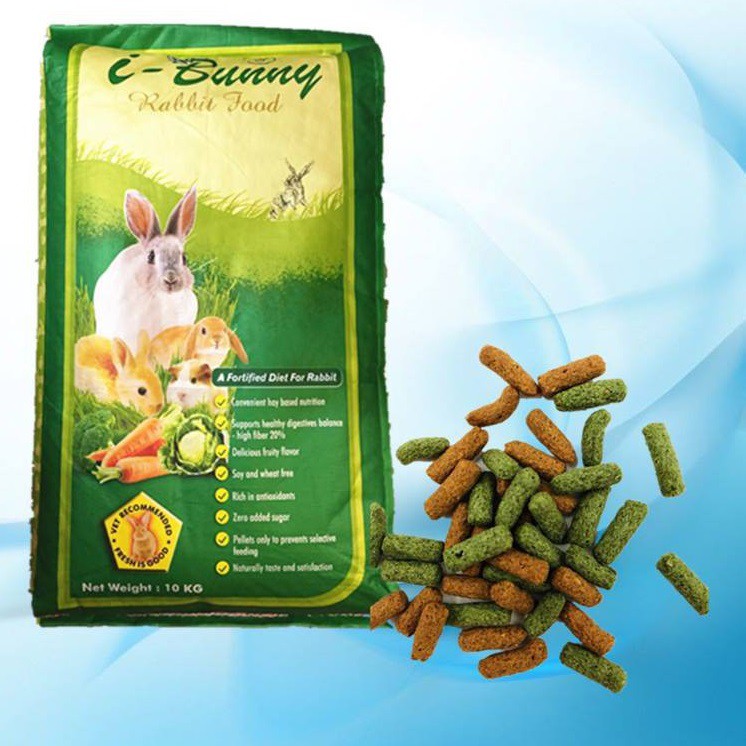 I-BUNNY RABBIT FOOD PETS 1KG (original pack) | Shopee Malaysia