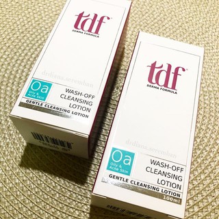 TDF Derma Formula Wash-off Cleansing Lotion 100ml Acne Oily Skin ...